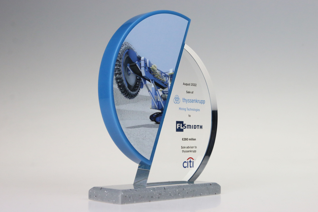 Financial tombstones design & manufactured in the UK
